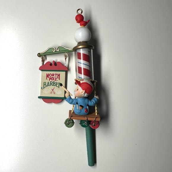 Enesco | Holiday | Vintage Barber Shop Handy Dandy Elf Christmas Tree ...